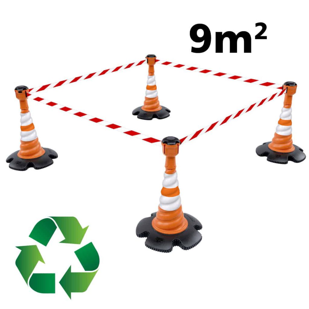 Skipper 36m cone topper barrier kit (KIT04) - Skipper™