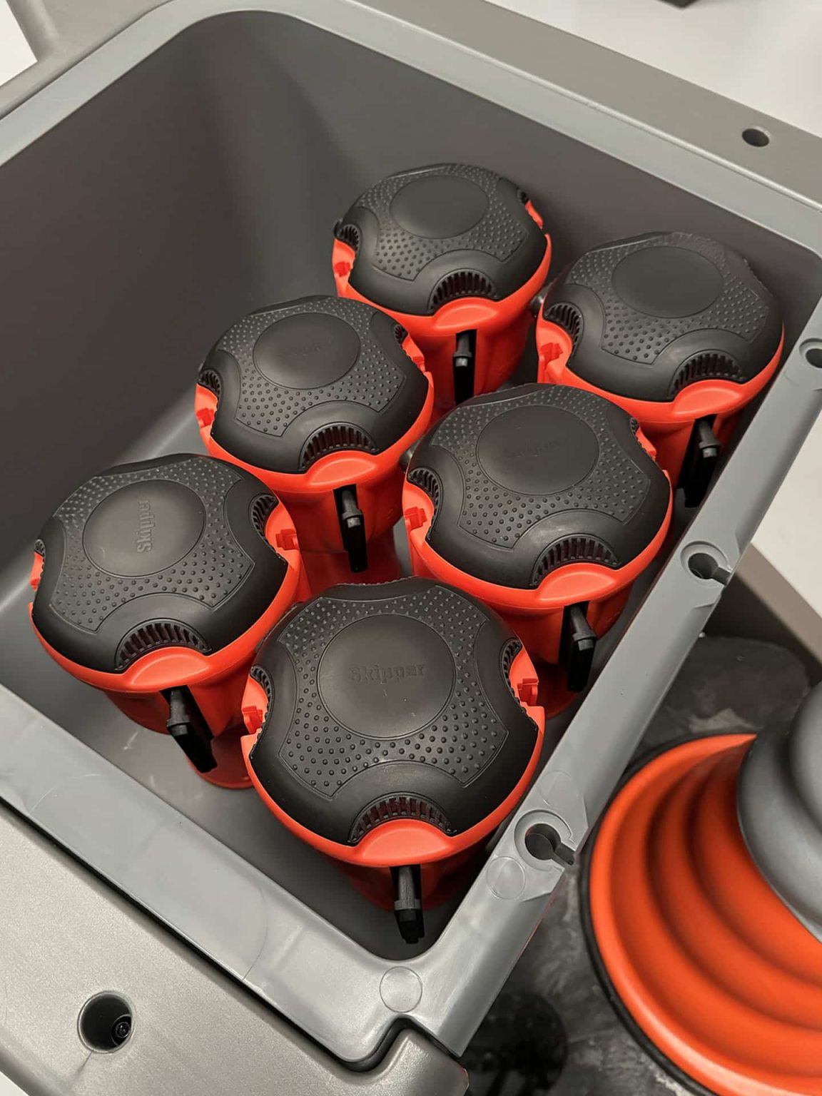 Barrier System | Skipper Traffic Cone Unicart - Includes 6 x Skipper ...